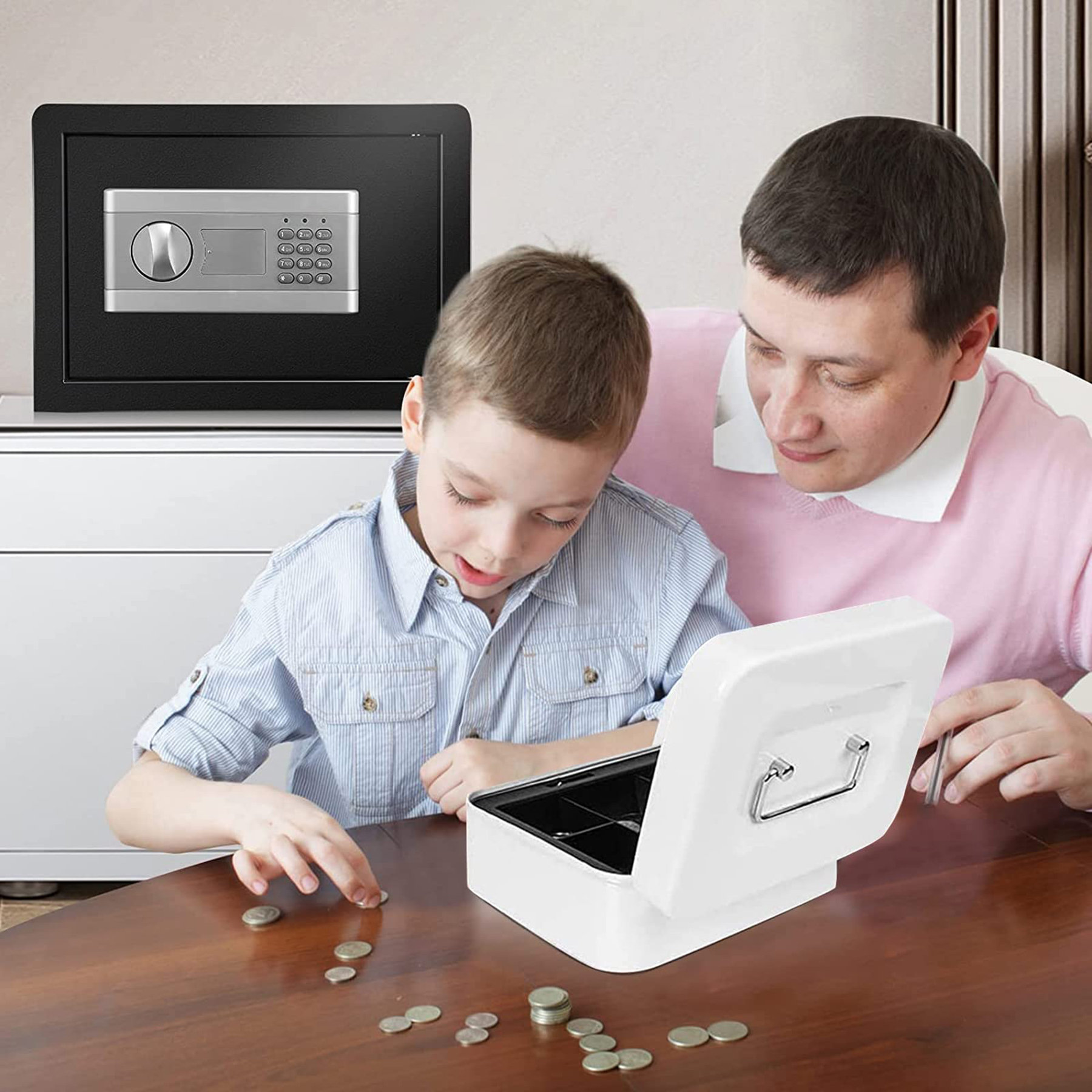 Banchy&Beauty Security Safe with Dual-Lock - Wayfair Canada