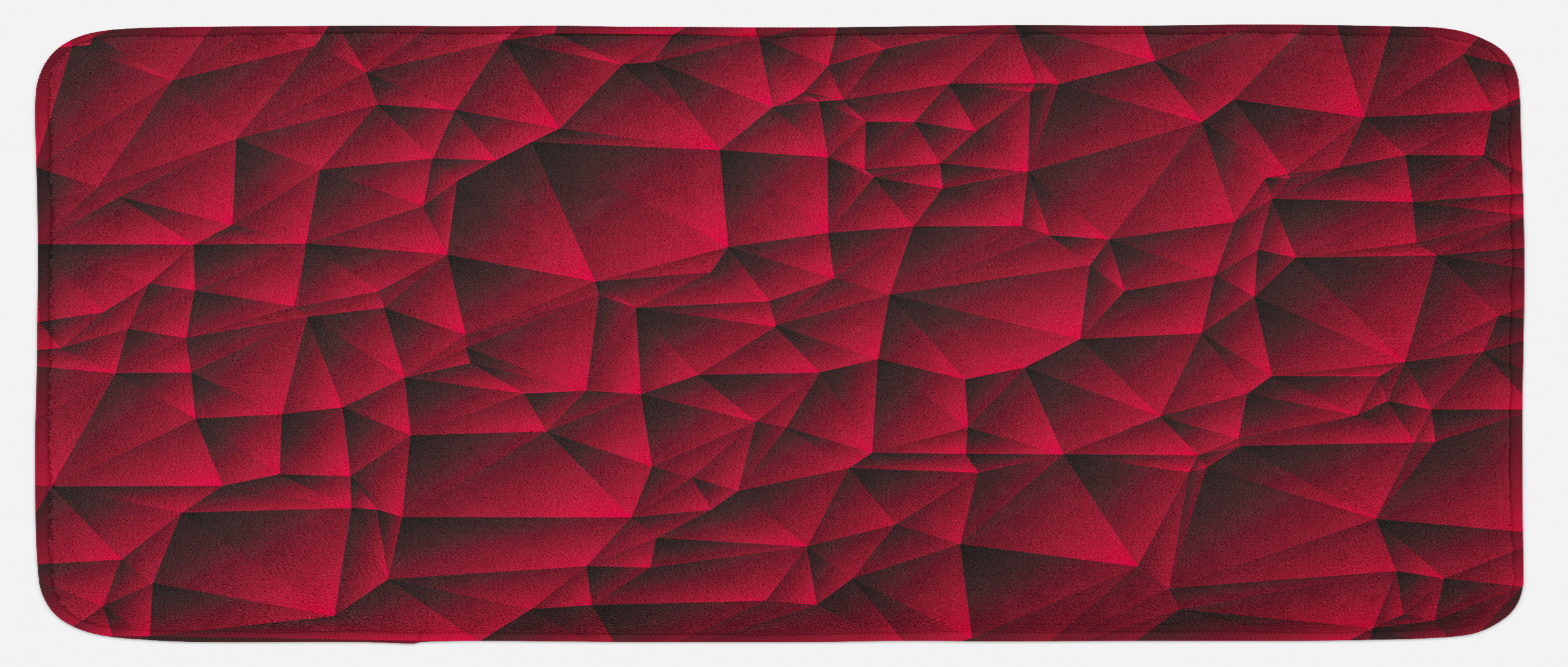 East Urban Home Maroon Kitchen Mat | Wayfair