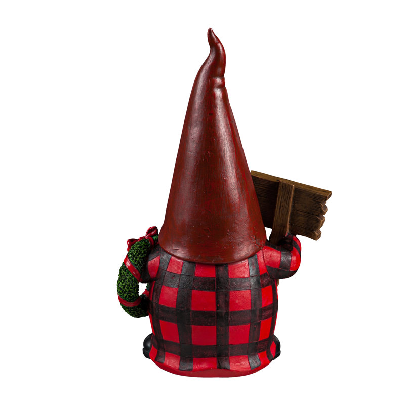 The Holiday Aisle® Emmilee Male and Female Winter Holiday Gnome ...