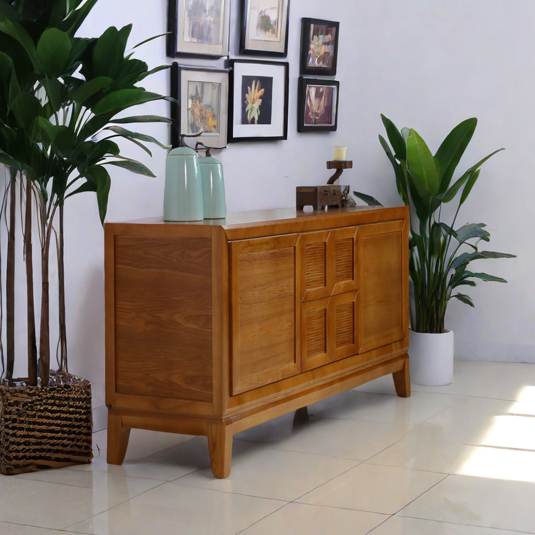 Atta Avenue Southeast Asian style kitchen modern sideboard. | Wayfair