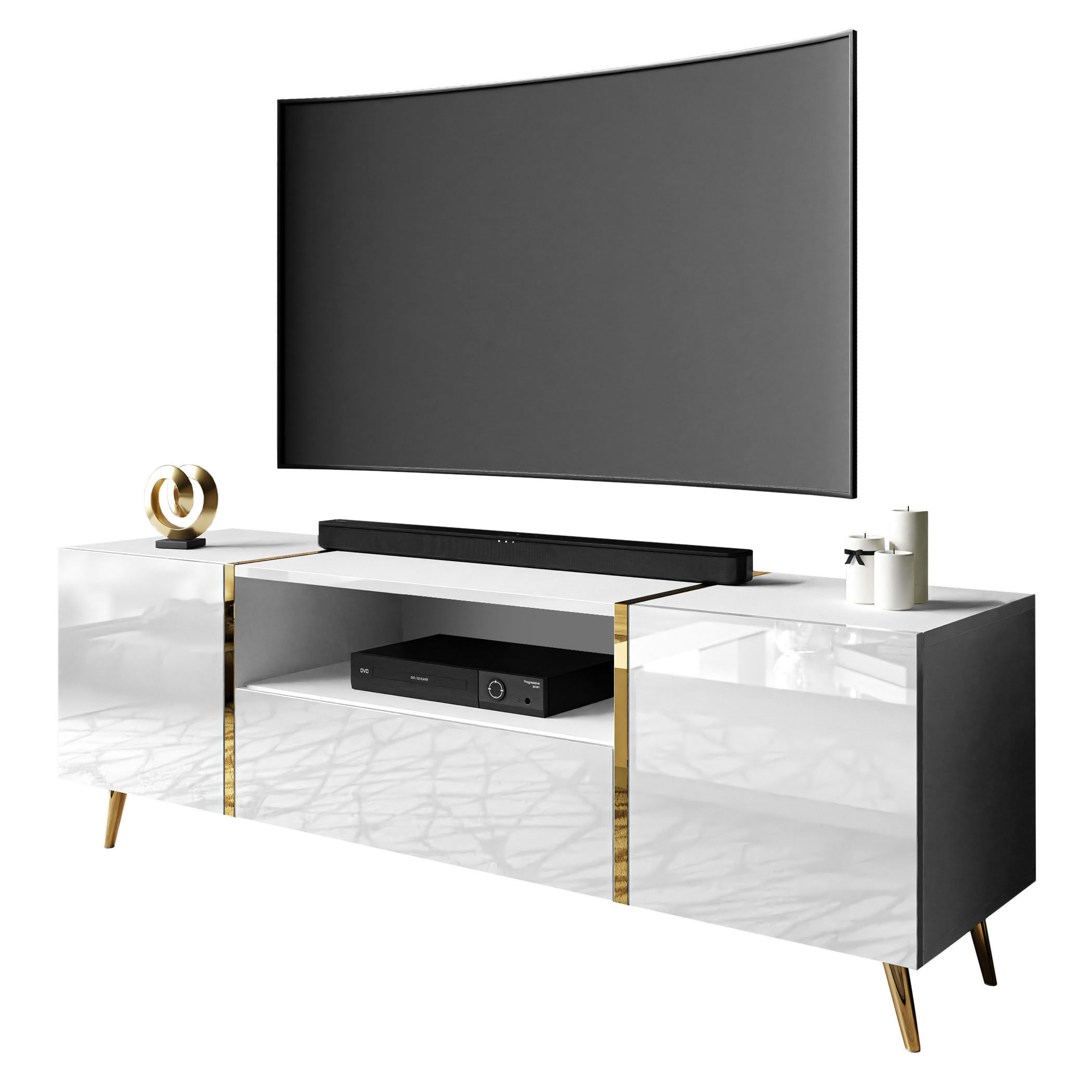 Etta Avenue Adkins TV Stand for TVs up to 65" & Reviews | Wayfair.co.uk