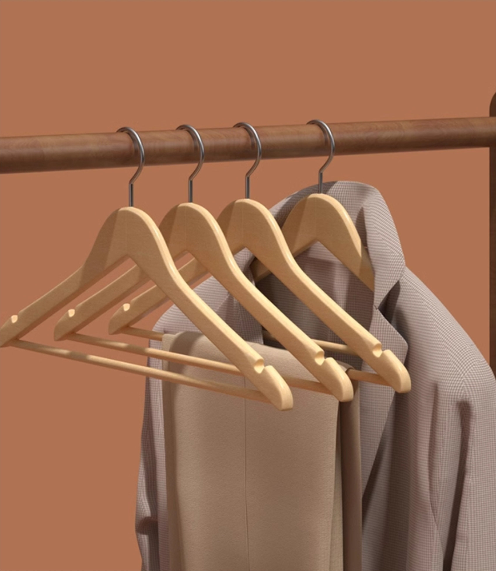 Rebrilliant Noritta Clothes Hanger | Wayfair