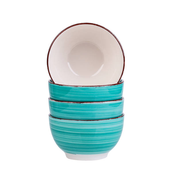 Loon Peak® Rosetta Porcelain China Dinnerware Set - Service for 4 ...
