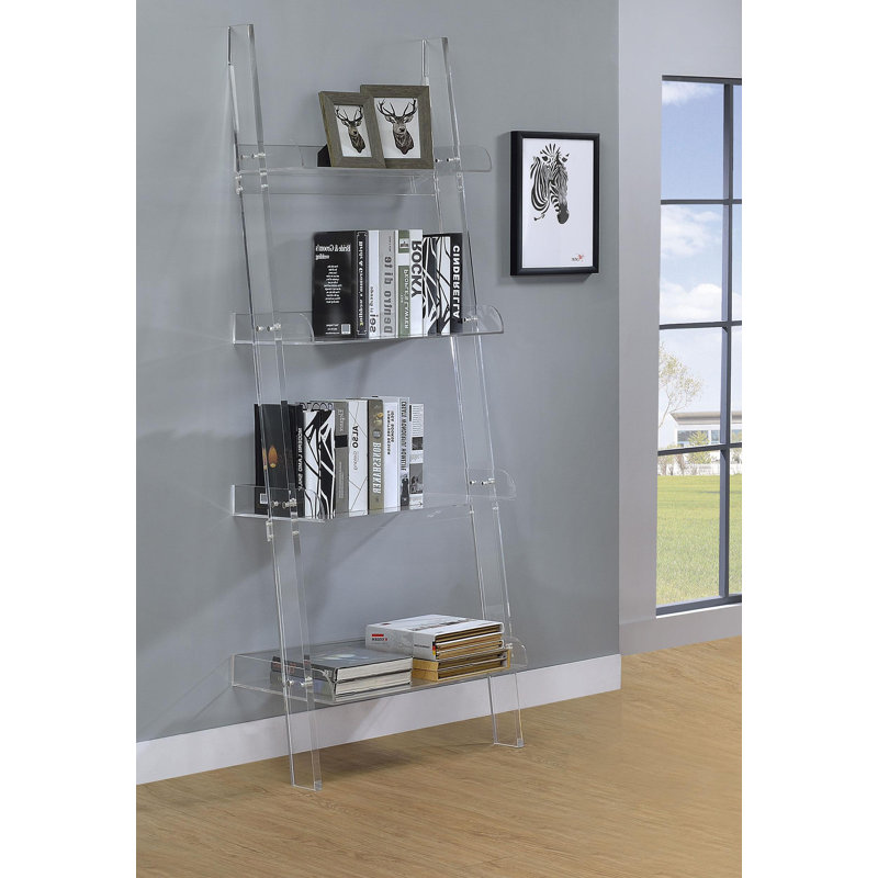 Orren Ellis Laguerre Leaning Ladder Bookcase & Reviews | Wayfair