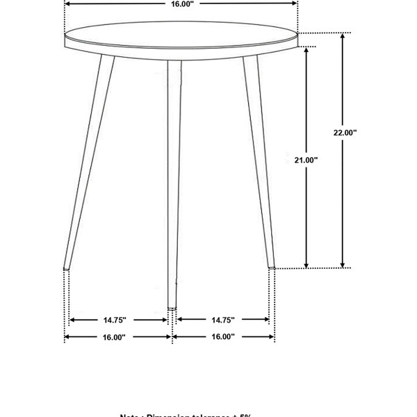 Mercer41 White Marble And Gold Metal Round Accent Table With Base For ...