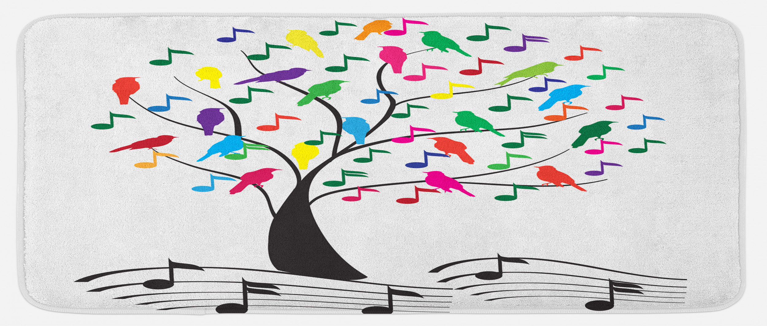 East Urban Home Music Kitchen Mat | Wayfair