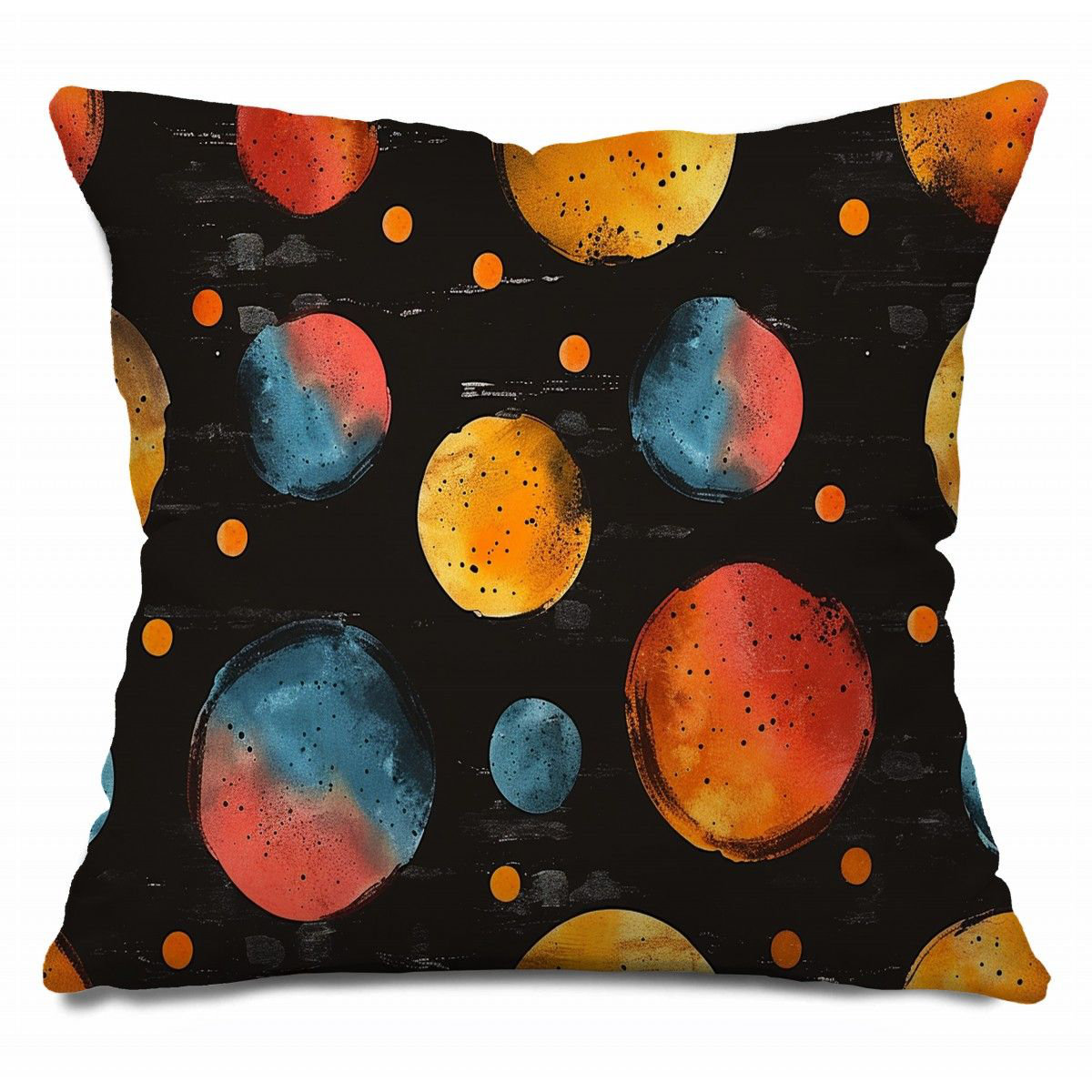 VisionDecor Celestial spheres Throw Pillow, Artwork Cotton Twill ...