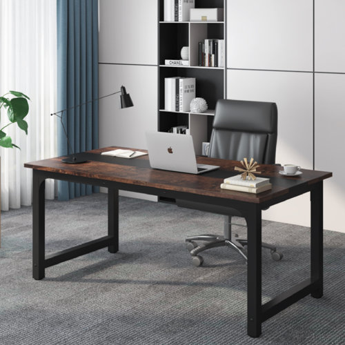 Latitude Run Aalderk Rectangle Computer Desk & Reviews | Wayfair.co.uk