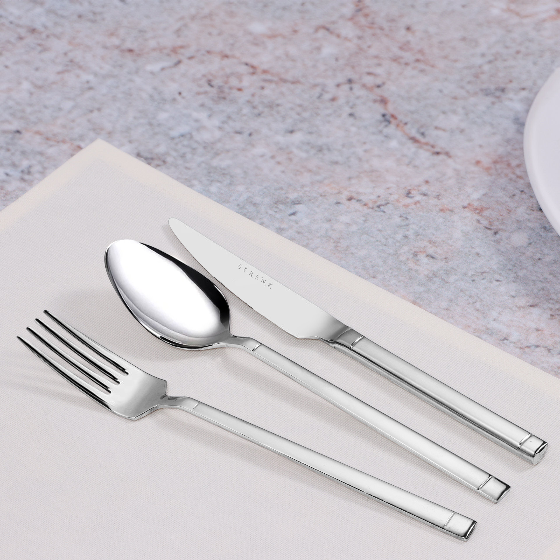 Ivy Bronx Barcelona Stainless Steel Cutlery Set 18 Pieces - Wayfair Canada