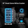 Whynter BSR-029DW 15 inch Built-ln 29 Bottle Undercounter Stainless ...