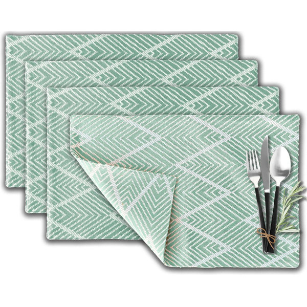 Nivozu Napperons lavables en tissu - Wayfair Canada