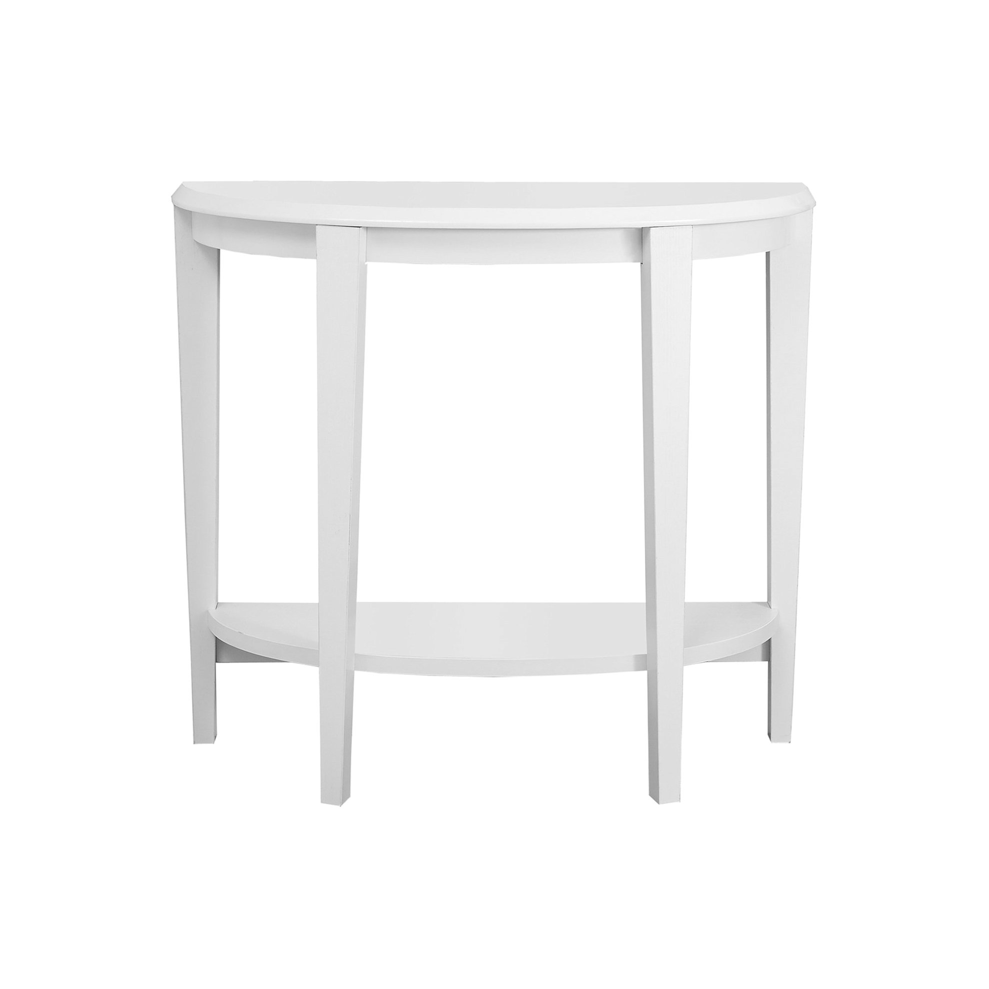 Latitude Run® Contemporary Hallway Table - White Laminate 2 With ...
