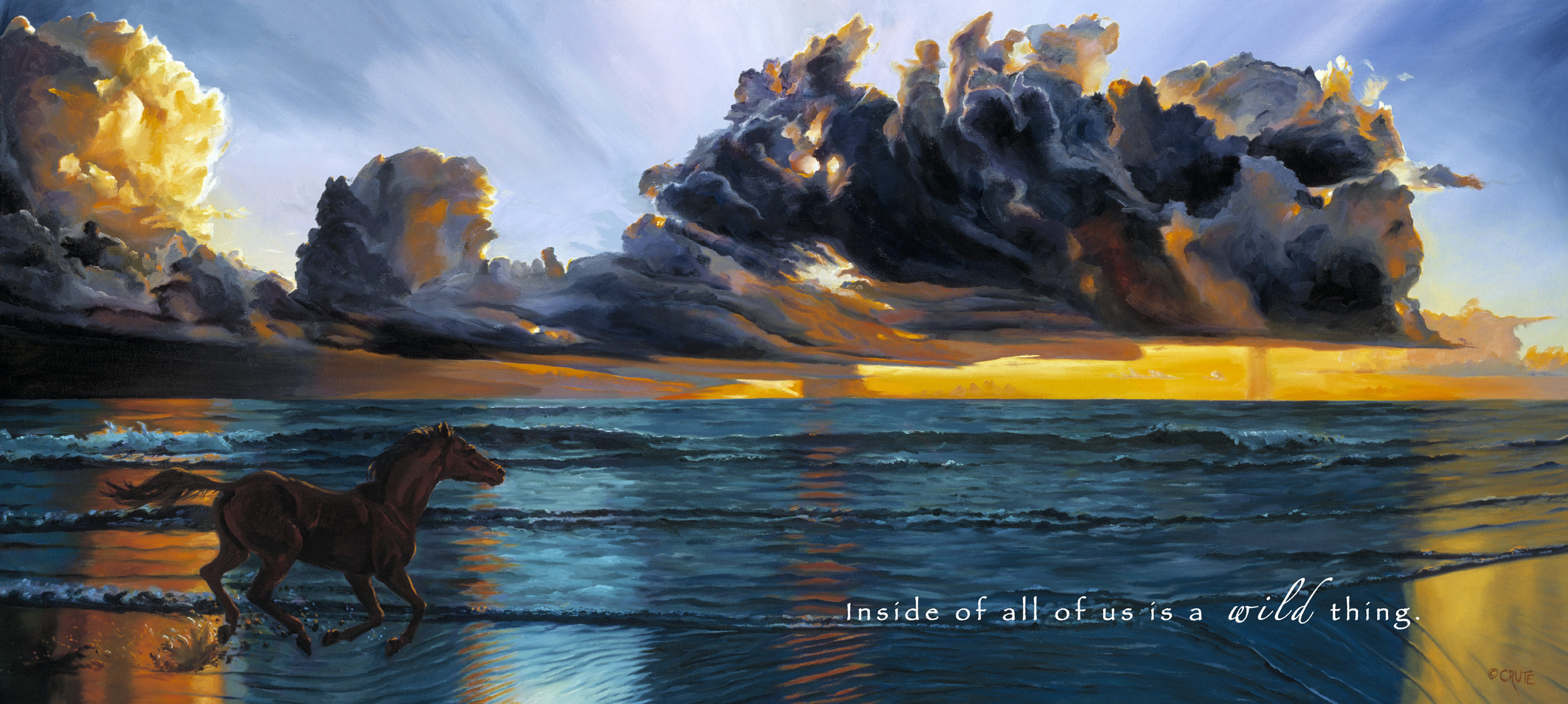 The Finishing Touch Gnosis by Sharon Crute Framed Painting Print | Wayfair