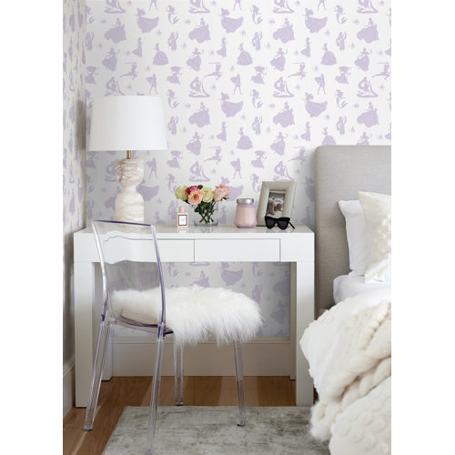 Purple Baby & Kids Wallpaper You'll Love | Wayfair