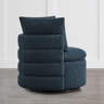 Ivy Bronx Lazzara Upholstered Swivel Barrel Chair & Reviews | Wayfair