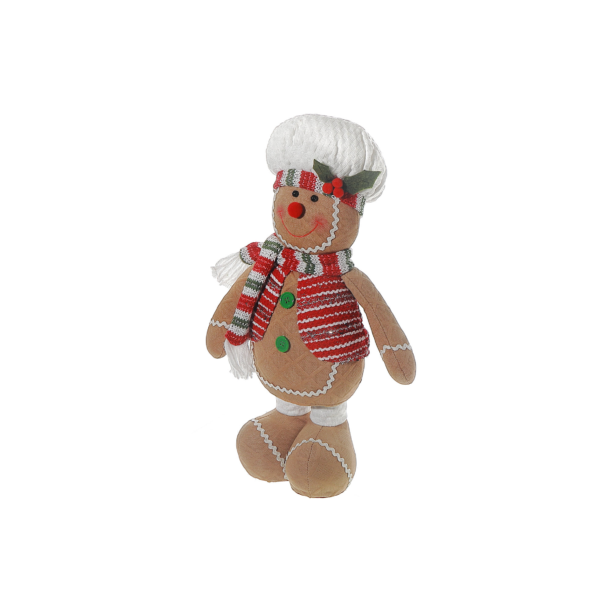 Alcott Hill® Gingerbread Man Plush Standing | Wayfair