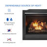 Duluth Forge Dual Fuel Ventless Fireplace Insert - 32,000 BTU, Remote ...