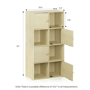 Rebrilliant Storage Bookcase & Reviews | Wayfair