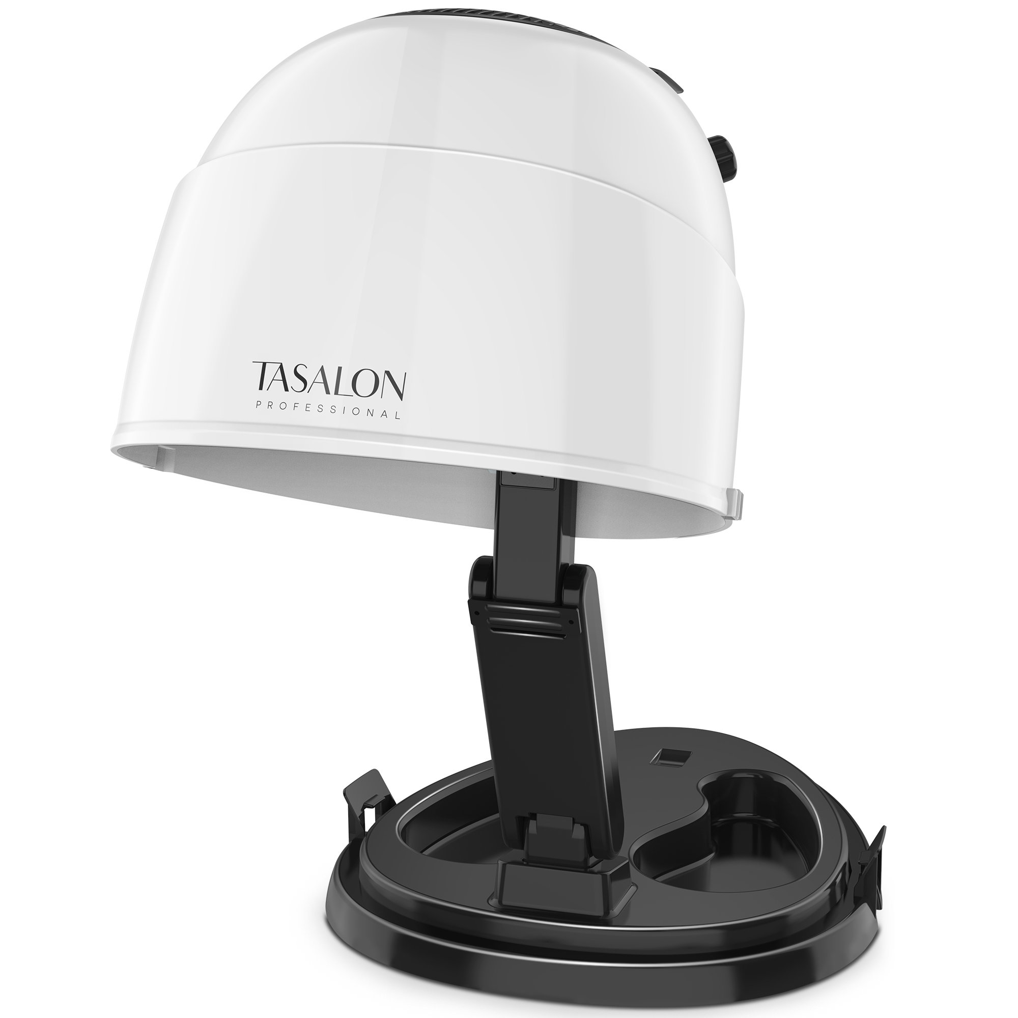 Orren Ellis 1875W Tabletop Ionic Hooded Hair Dryer with Storage Space ...