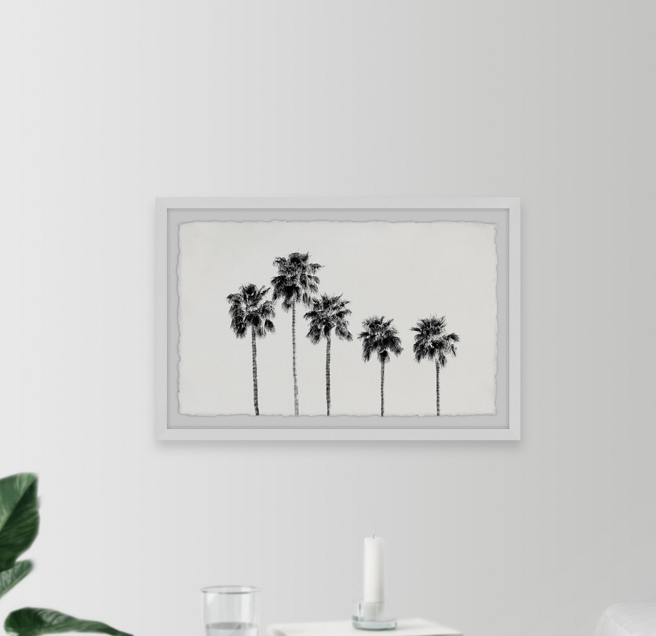 17 Stories 'Coconut Palm Tree' - Picture Frame Photograph Print on ...