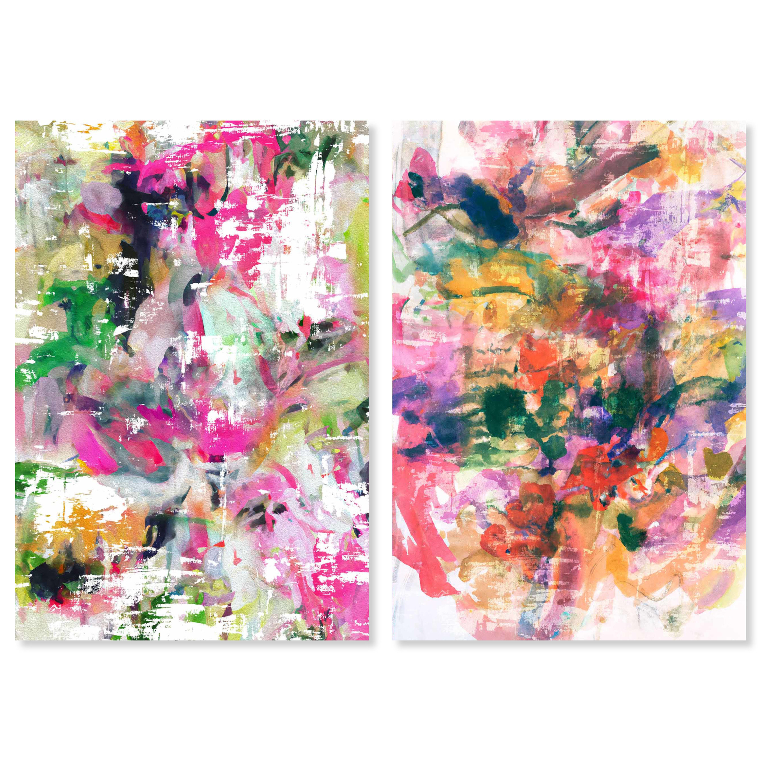 Ivy Bronx El Floral SET by Oliver Gal - 2 Piece Print - Wayfair Canada