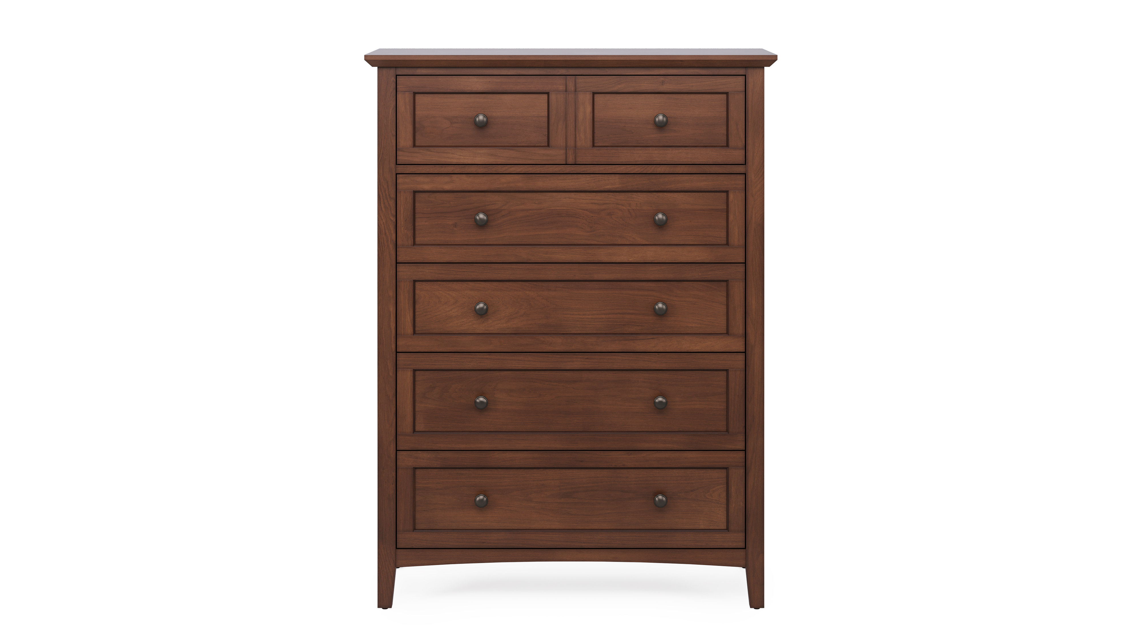 Birch Lane™ Renee Five Drawer Chest In Dark Mocha (2024) - Wayfair Canada