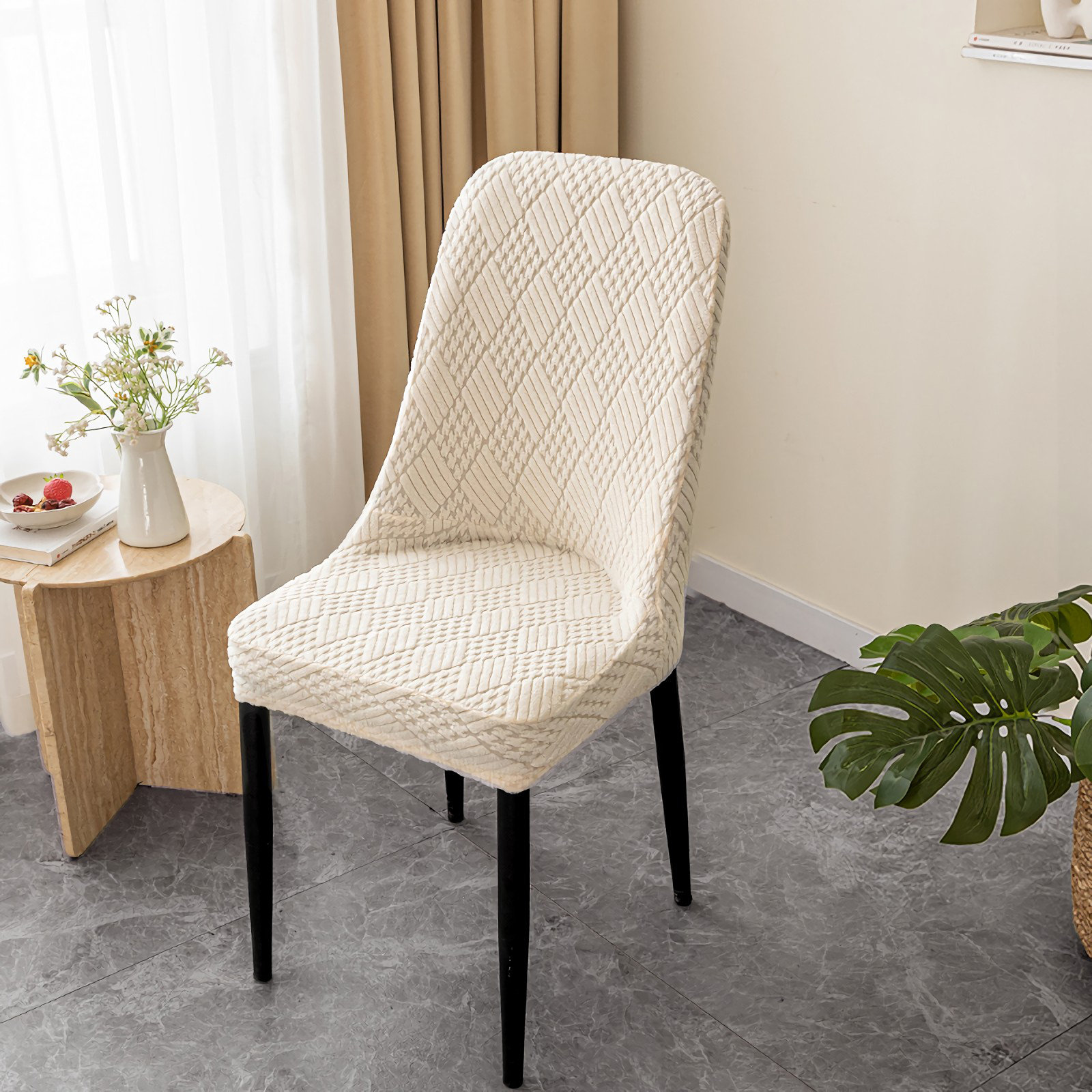 ACHERNAR LLC Polyester Dining Chair Slipcover | Wayfair