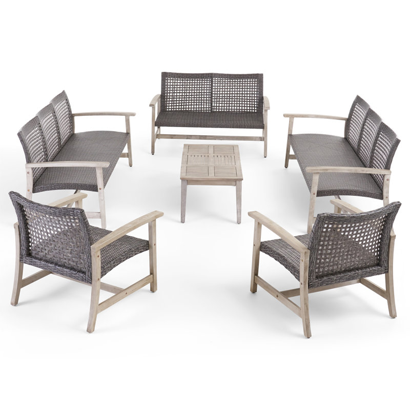 Beachcrest Home™ Becca 6 Piece Sofa Seating Group & Reviews | Wayfair