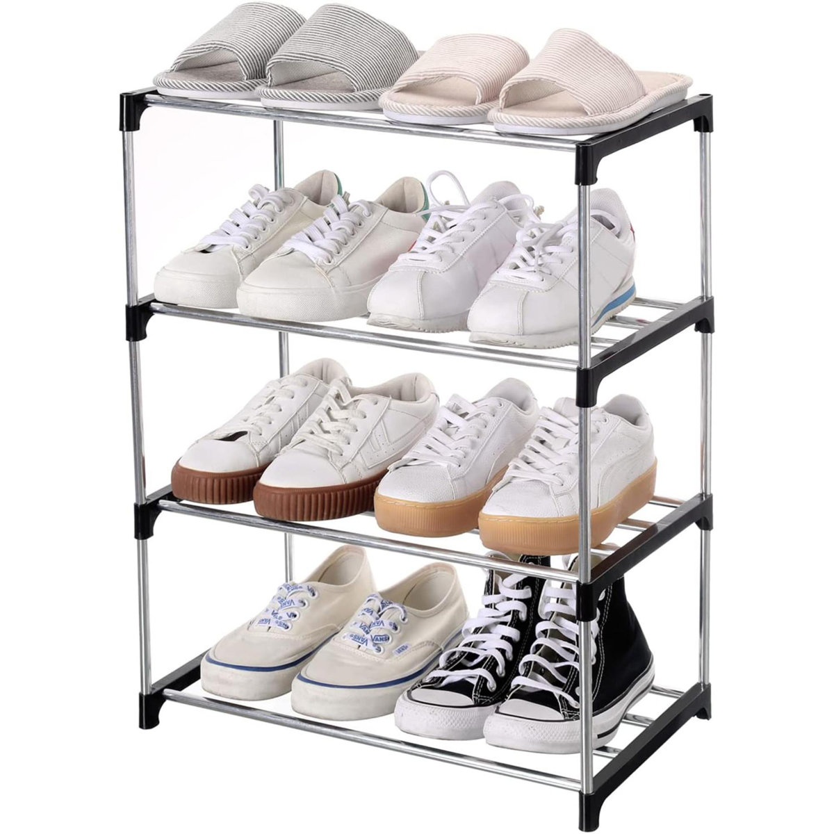Rebrilliant Stackable Small Shoe Rack, Entryway, Hallway And Closet ...