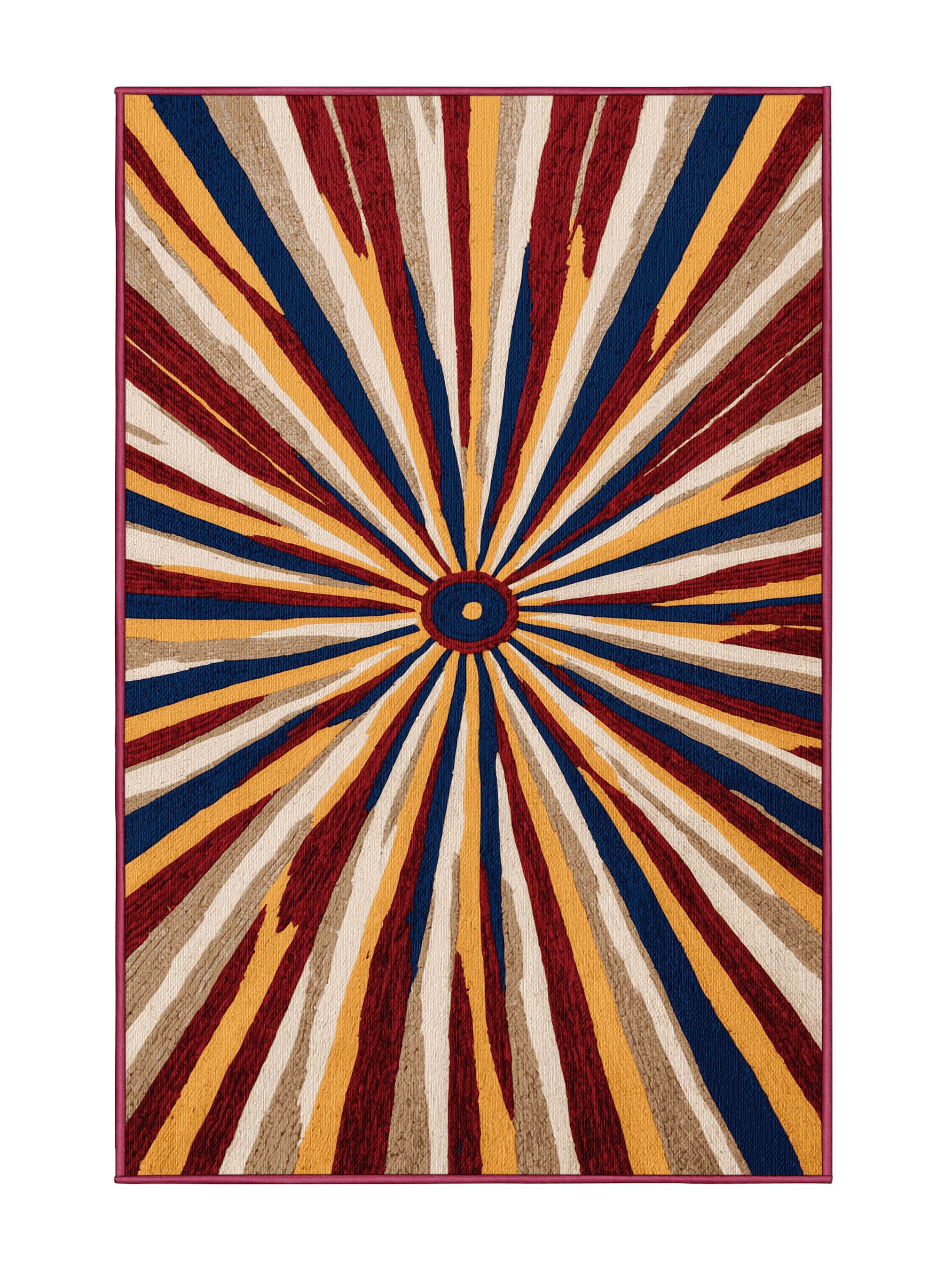 Longshore Tides Washable Sun Rays Hawaiian Area Rug | Wayfair