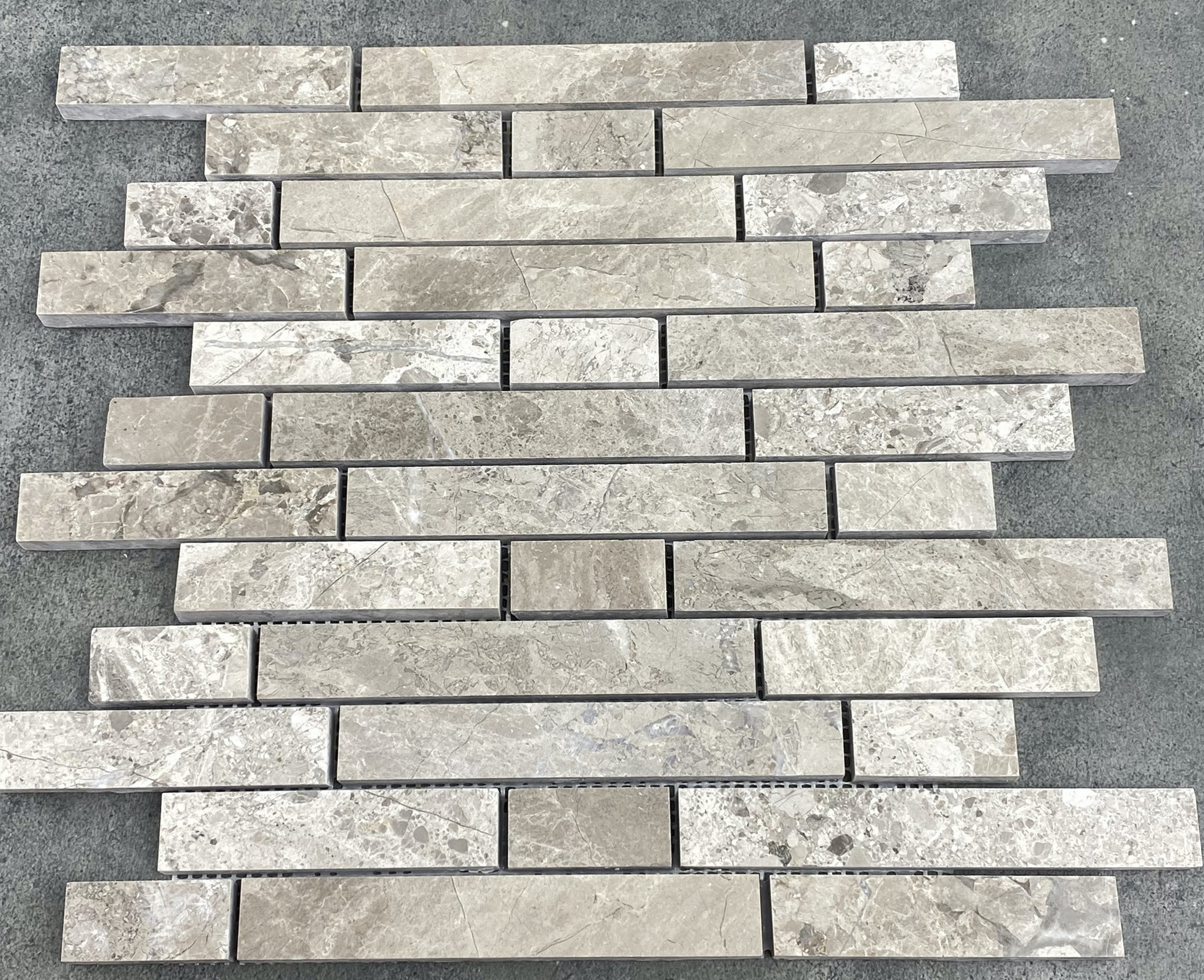 Miletos Stone Collection Marble Tile Mosaic Sheet | Wayfair