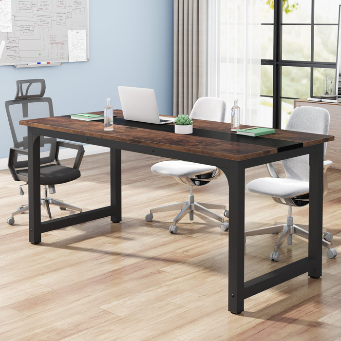 Inbox Zero Chimkasi Rectangular Conference Table & Reviews | Wayfair