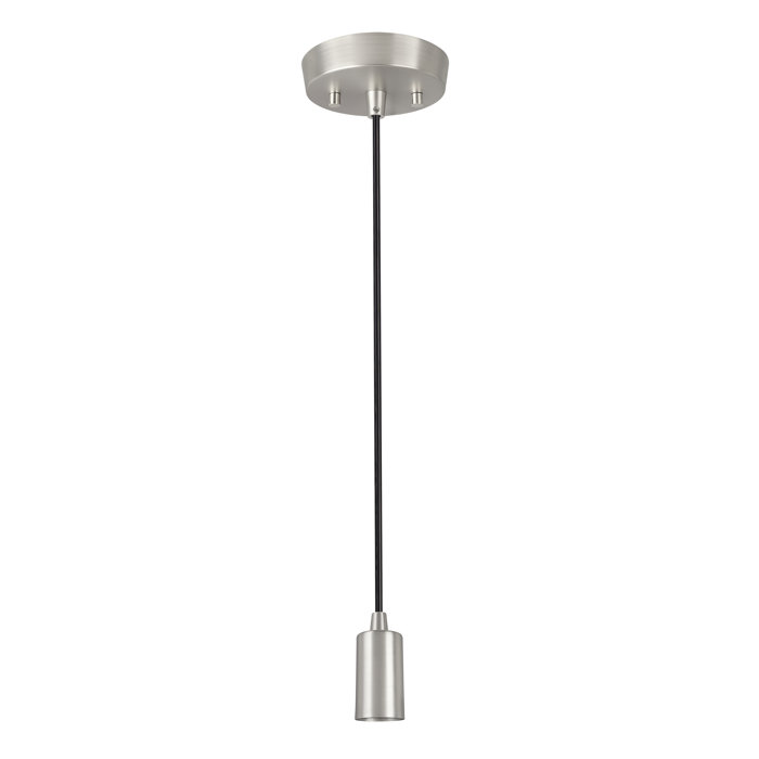 Aspen Creative Corporation One-Light Hanging Socket Fixture Lamp Base ...