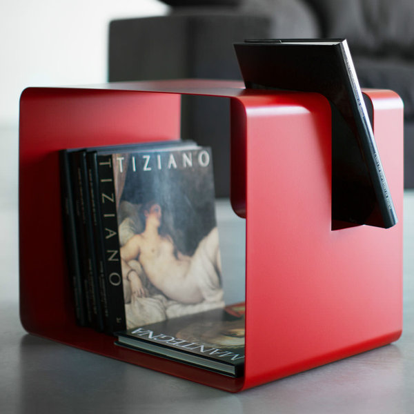 Ebern Designs Jackson Metal Free Standing Magazine Rack | Wayfair.co.uk