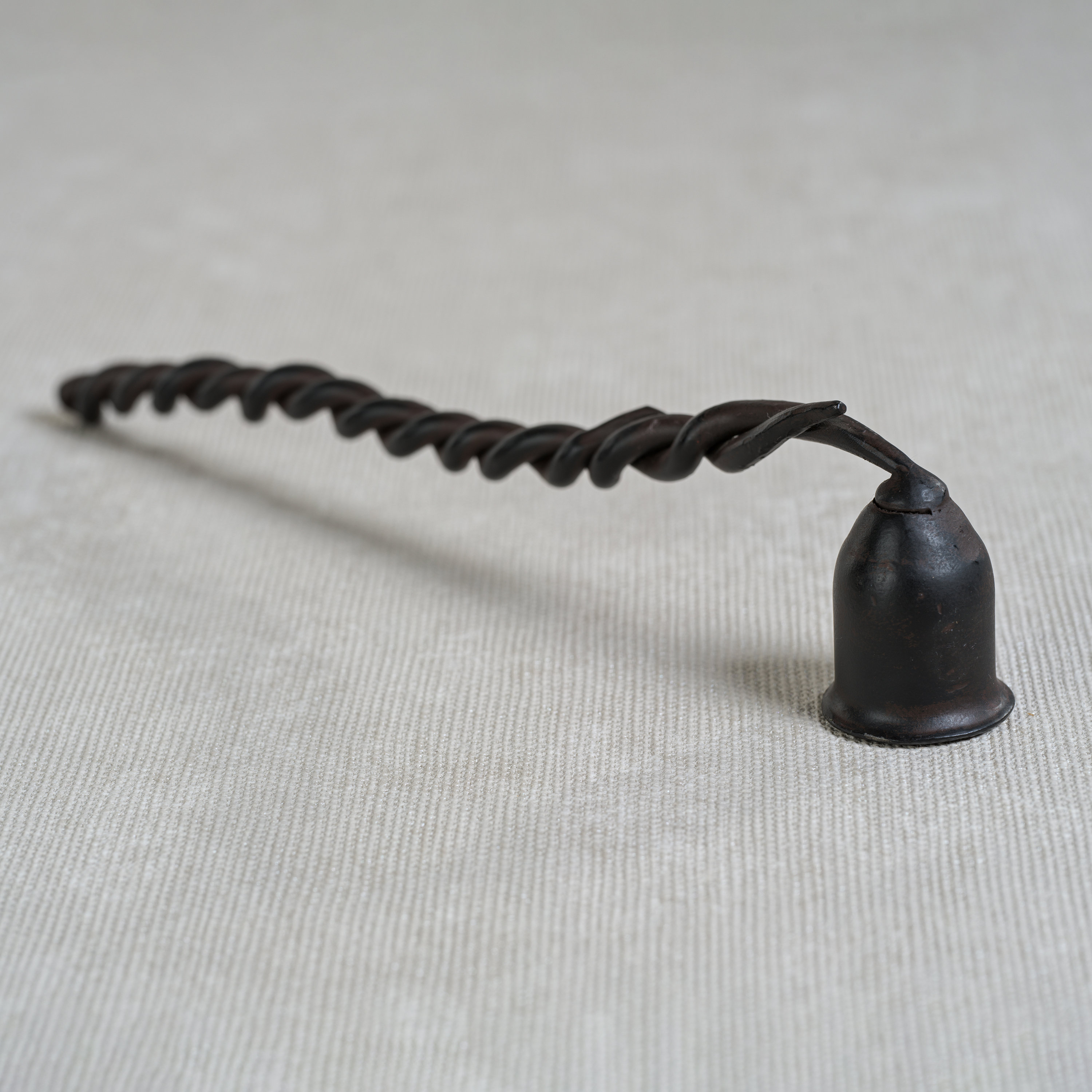 Williston Forge Twisted Wrought Iron Candle Snuffer & Reviews | Wayfair
