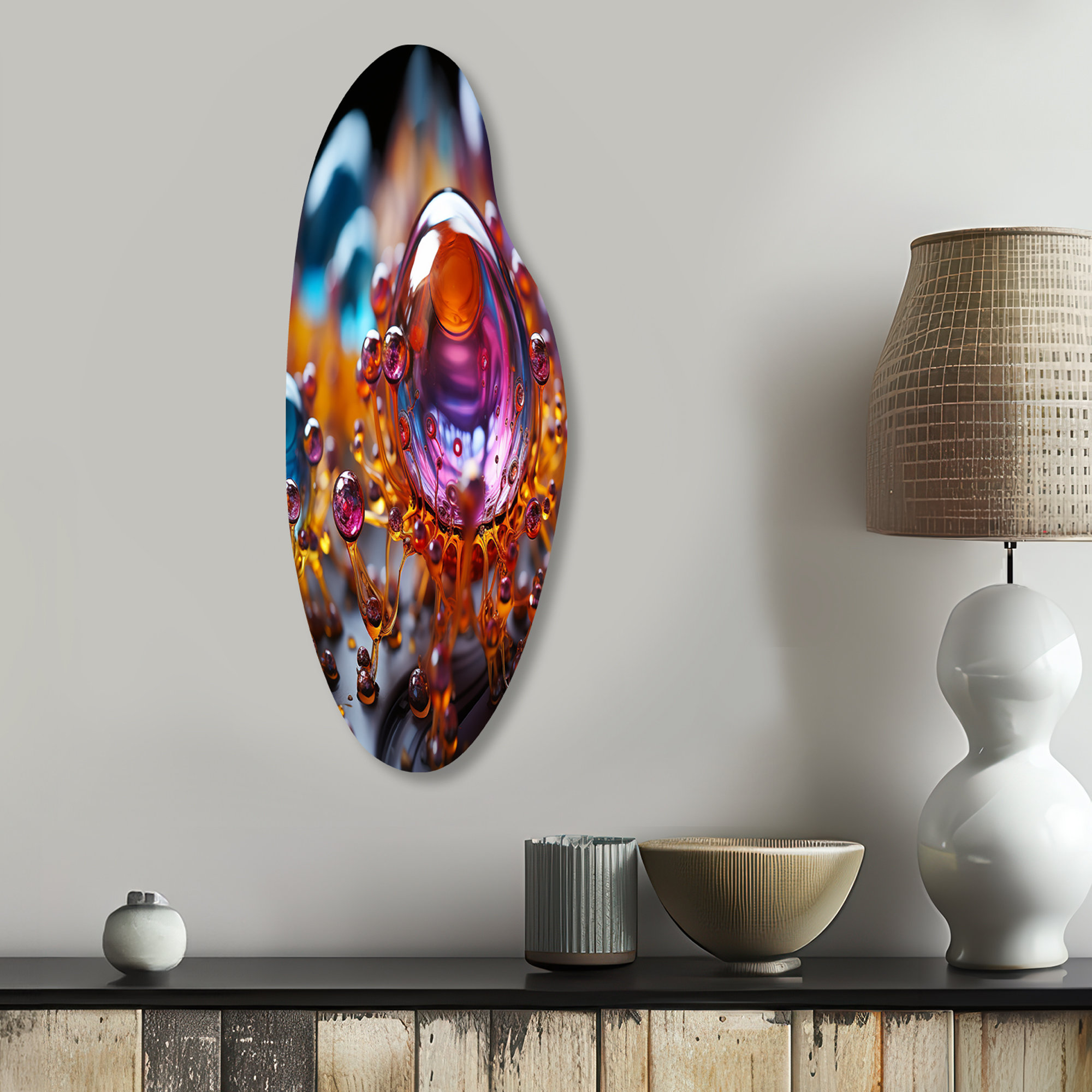 Design Art 3D Molecules Microscopic Wonders - Abstract Shapes Curved ...