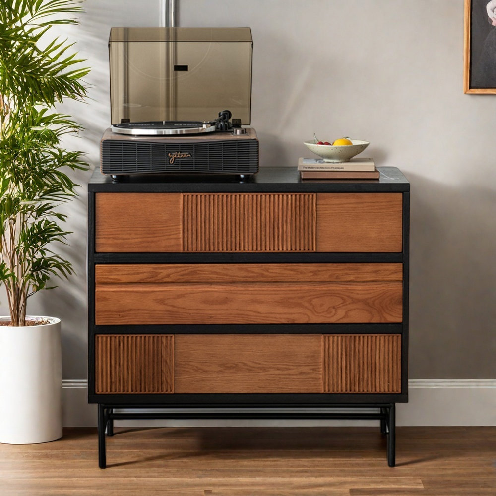 NICECABINET Modern Retro Wooden Accent Chests | Wayfair