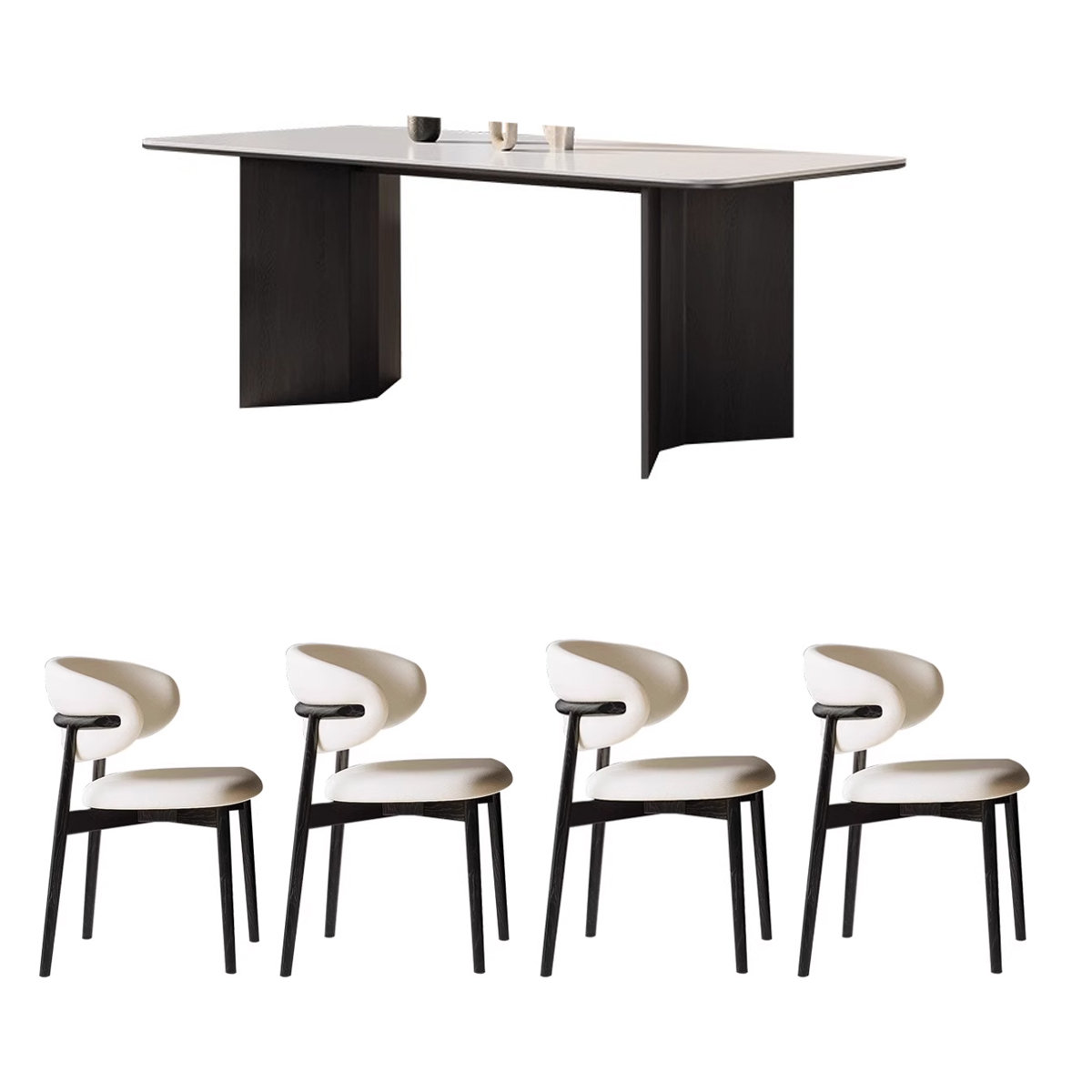 Corrigan Studio® Modern minimalist dining table | Wayfair