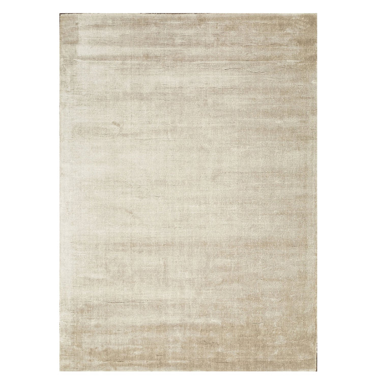 Ebern Designs Nashiyah Solid Colour Hand Loomed Rectangular 135 X 195cm ...