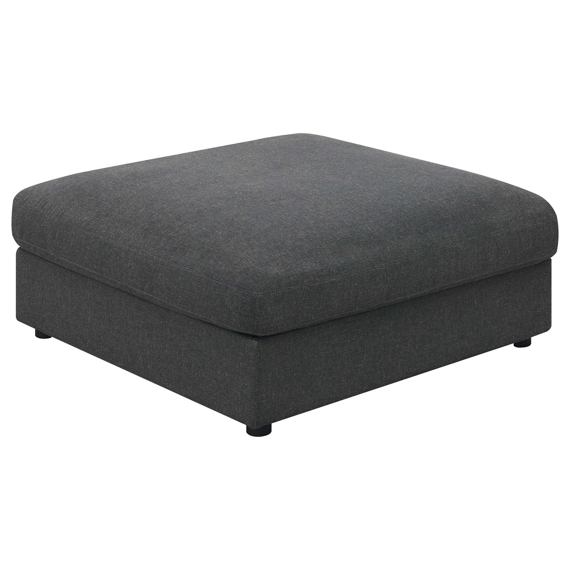 Hokku Designs Duncan Square Upholstered Ottoman (Only Including Ottoman ...