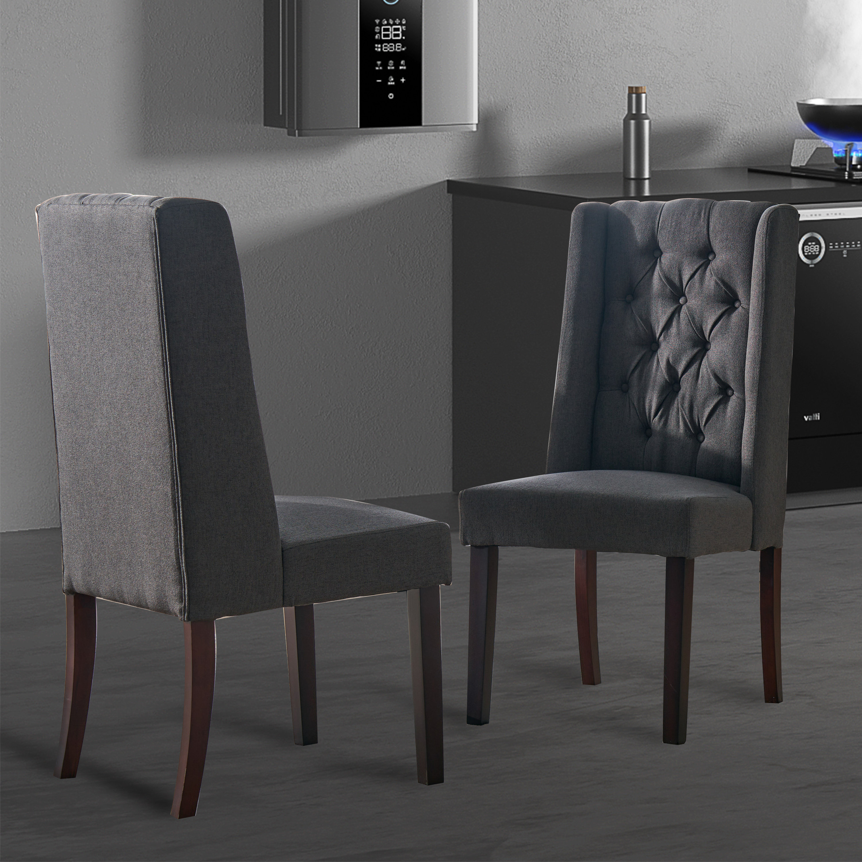 Winston Porter Tailyr Tufted Upholstered Side Chair | Wayfair