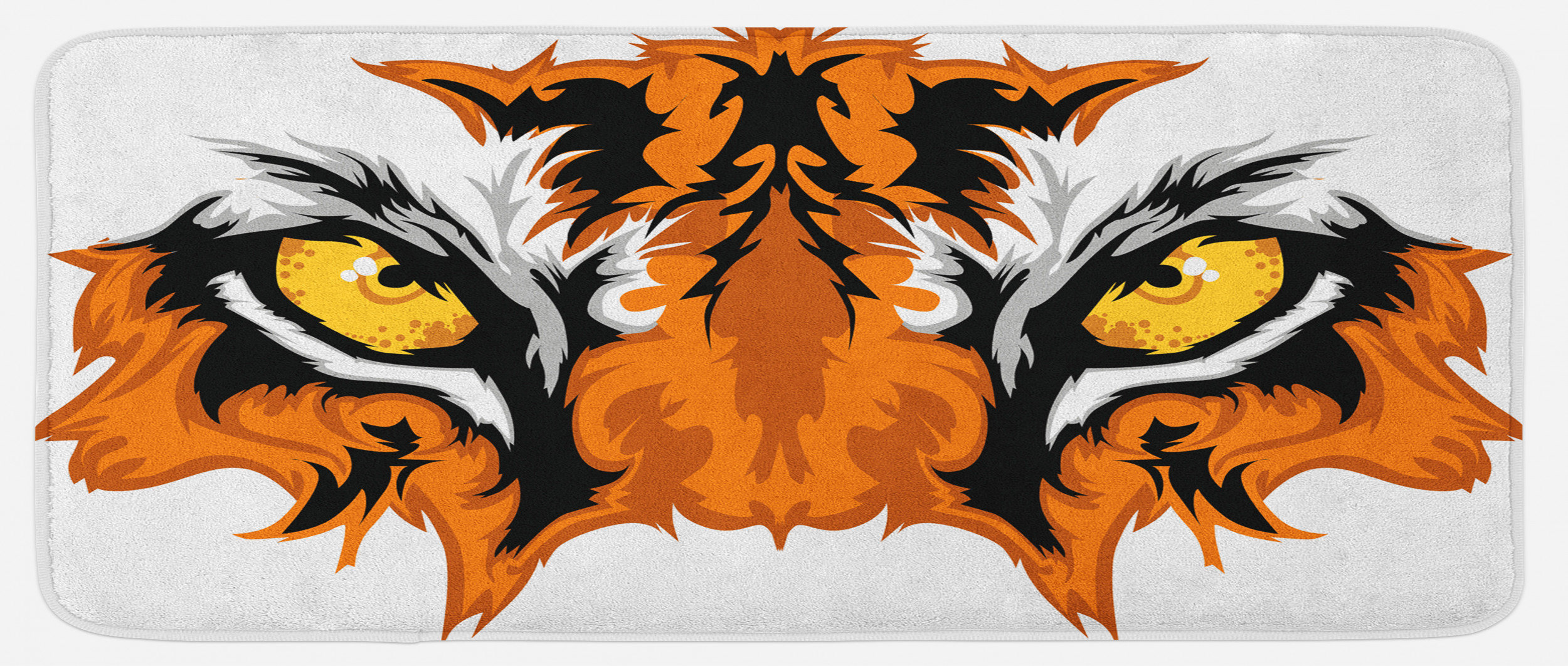 East Urban Home Tiger Eyes Graphic Mascot Animal Face Bengal Cat Safari ...