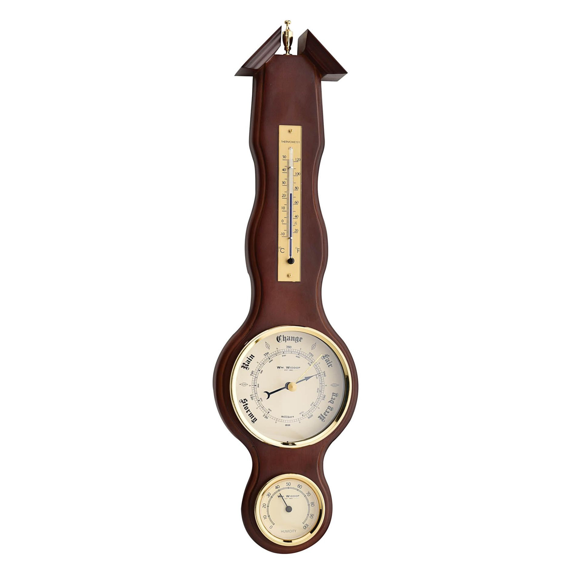 Wm Widdop Wooden Weather Station | Wayfair.co.uk