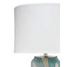 Jamie Young Company Helen Table Lamp in Pale Blue Glass with Classic ...