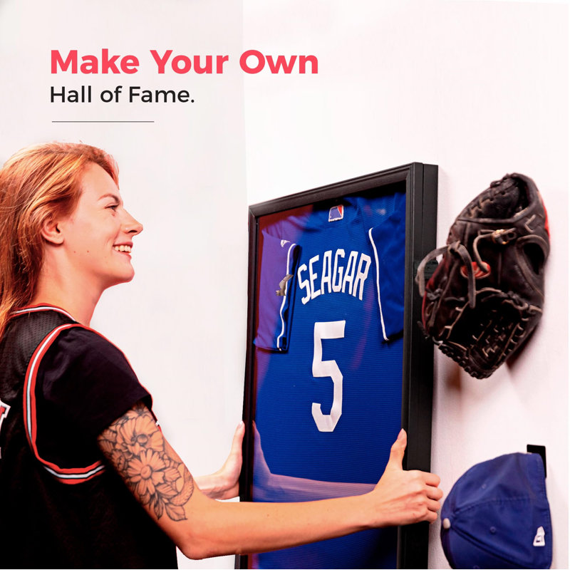 ARMIJU Jersey Frame Display Case | Wayfair