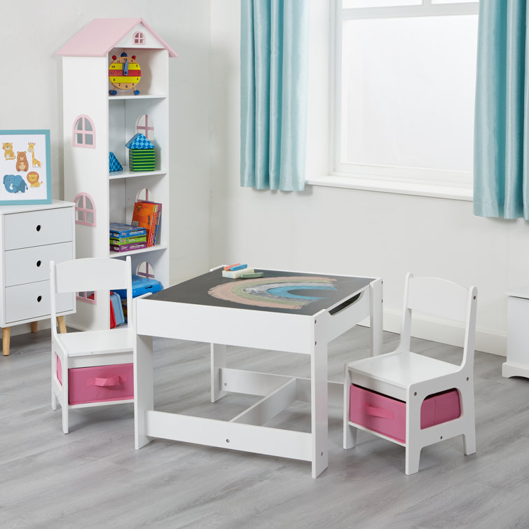 Liberty House ToysKids Activity Table and Chair Set with Storage ...