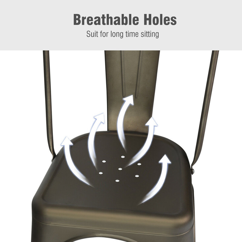 Williston Forge Reece Stacking Side Chair & Reviews | Wayfair