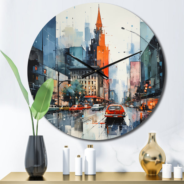 Bless international Blue Grey Mid Century Midcentury Metropolis I - Mid ...