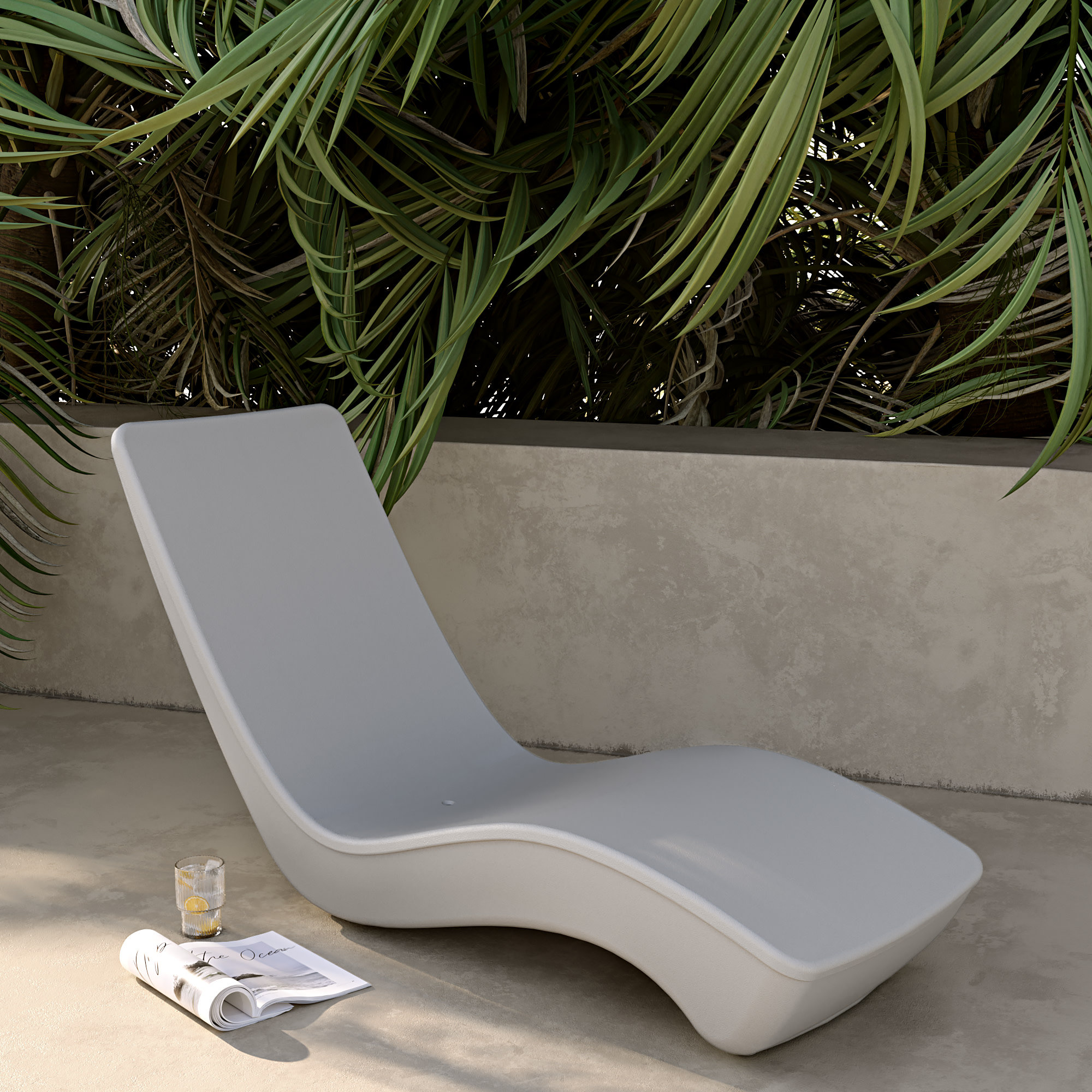 South Shore Begonia Outdoor and Beach Pool Lounge Chair - Wayfair Canada