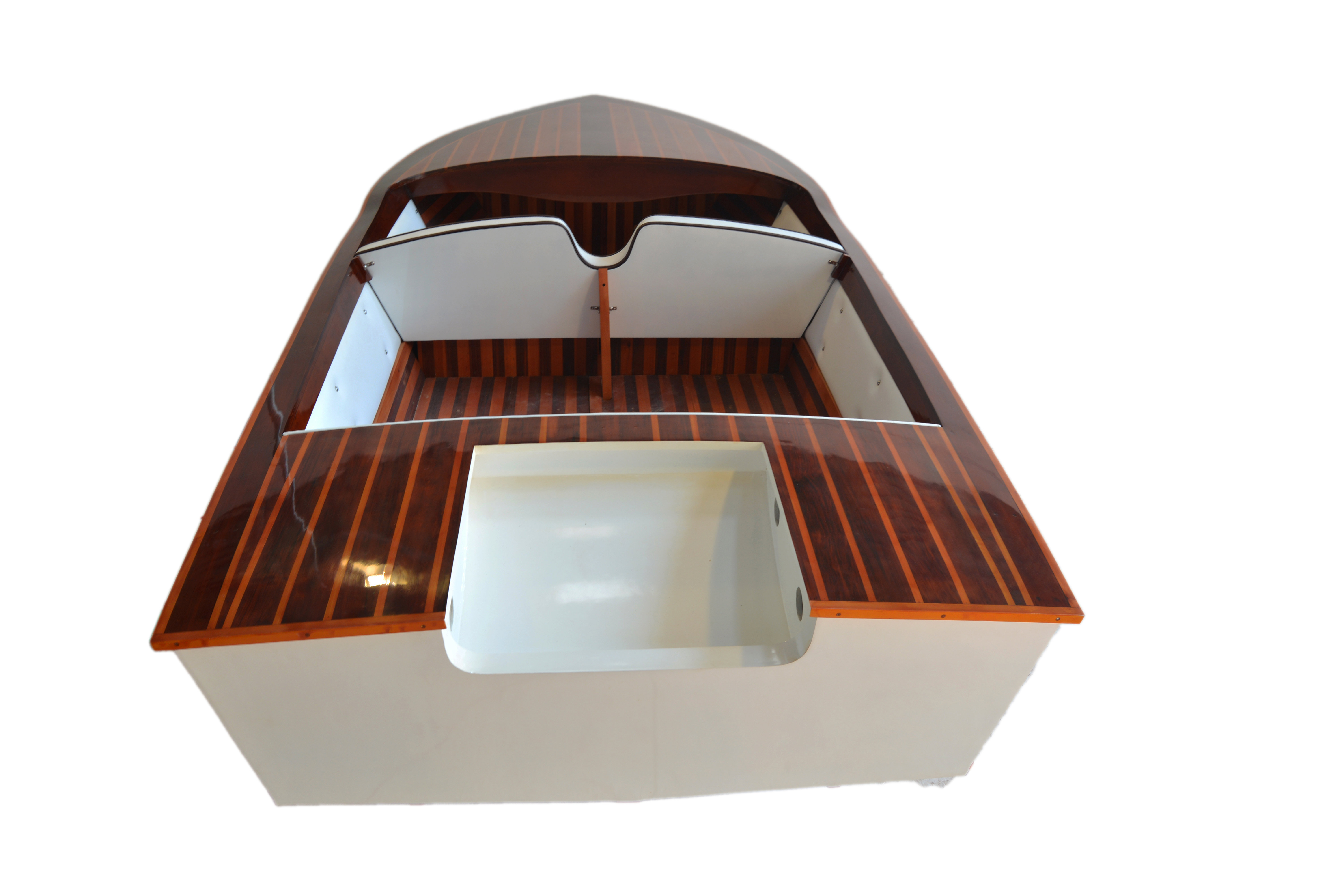 Old Modern Handicrafts Chris Craft Design Boat 14 Feet | Wayfair